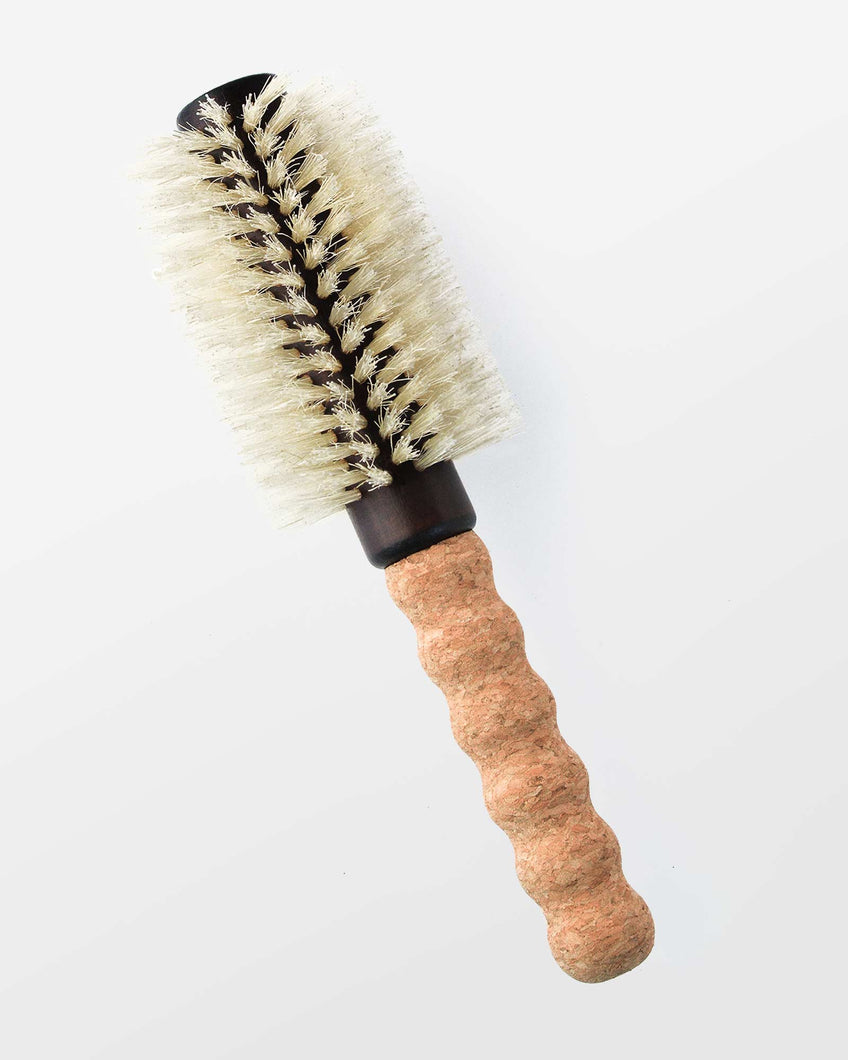 Medium Round Boar / Nylon Bristle Brush – Dom Dom